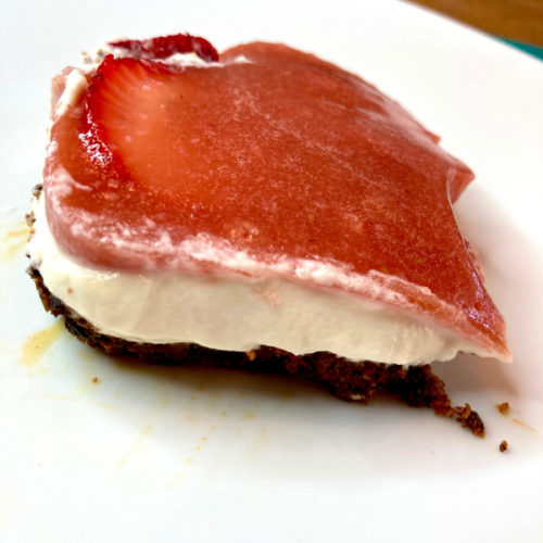 Grain-Free SCD Strawberry "Pretzel" Salad | Happy Gut For Life